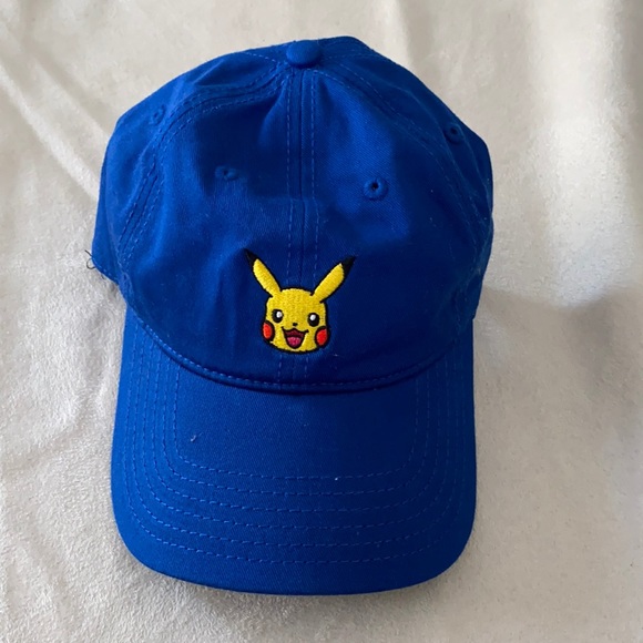 Pokemon | Accessories | Blue Pikachu Baseball Hat | Poshmark
